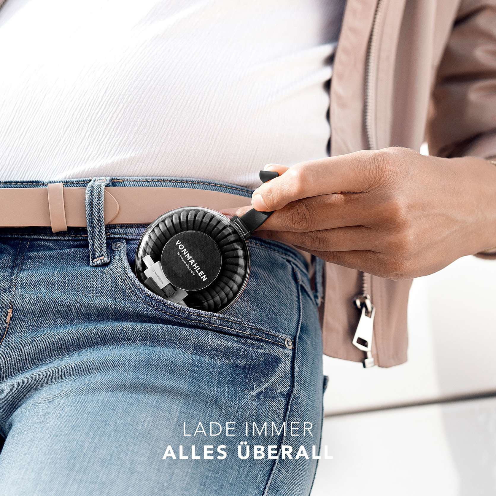 بي اند بي ستور - B&BStore. VONMÄHLEN Allroundo All-in-One Cable - White